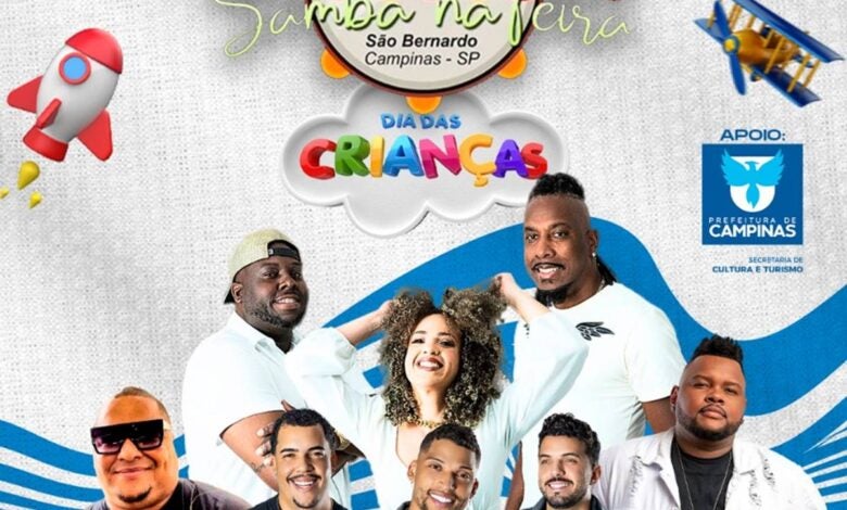 'Samba na Feira' acontece neste domingo (20) na Estação Cultura